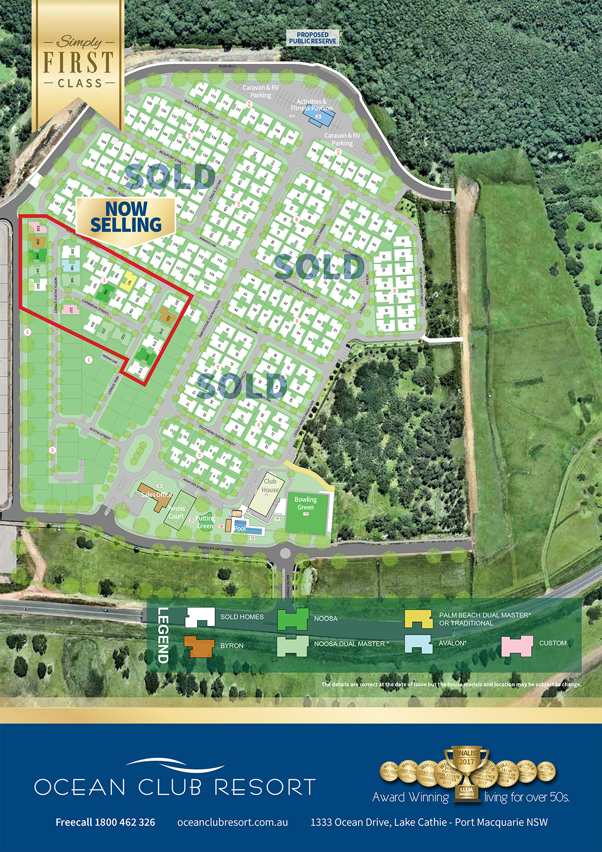 Site Plan | Ocean Club Resort